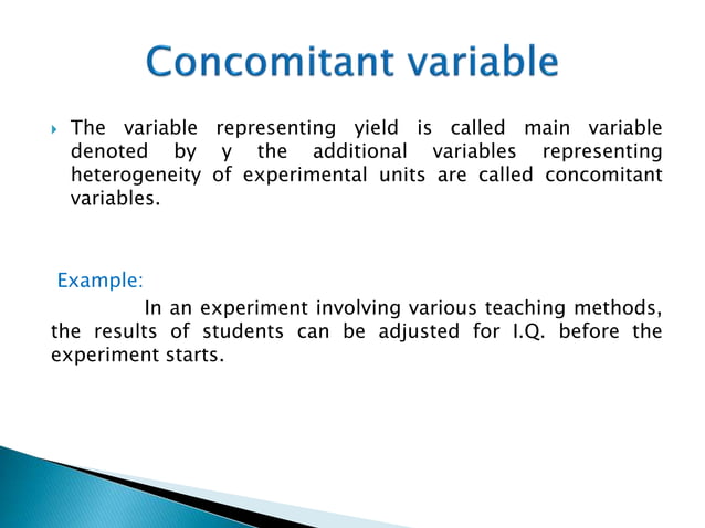 Basic Concepts of Split-Plot Design,Analysis Of Covariance(ANCOVA)& Response Surface Design ...