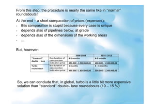 Planning and designing of the planning and designing of the turbo roundabouts | PDF | Bowling ...