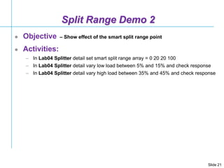 Split Range Control - Greg McMillan Deminar | PPTX