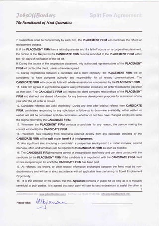 Split agreement | PDF