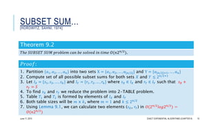 Split and list technique for solving hard problems | PPT