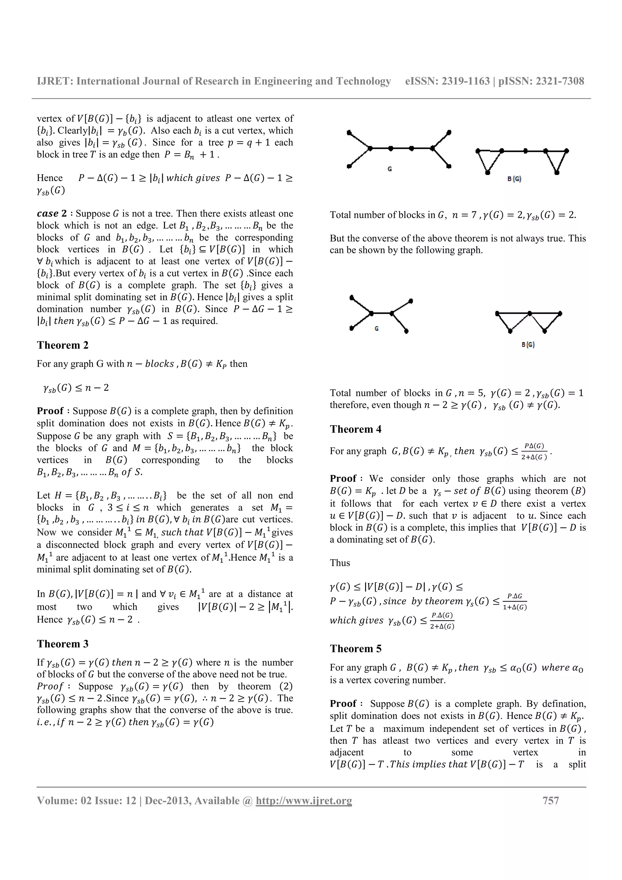Split block domination in graphs | PDF | Physics | Science
