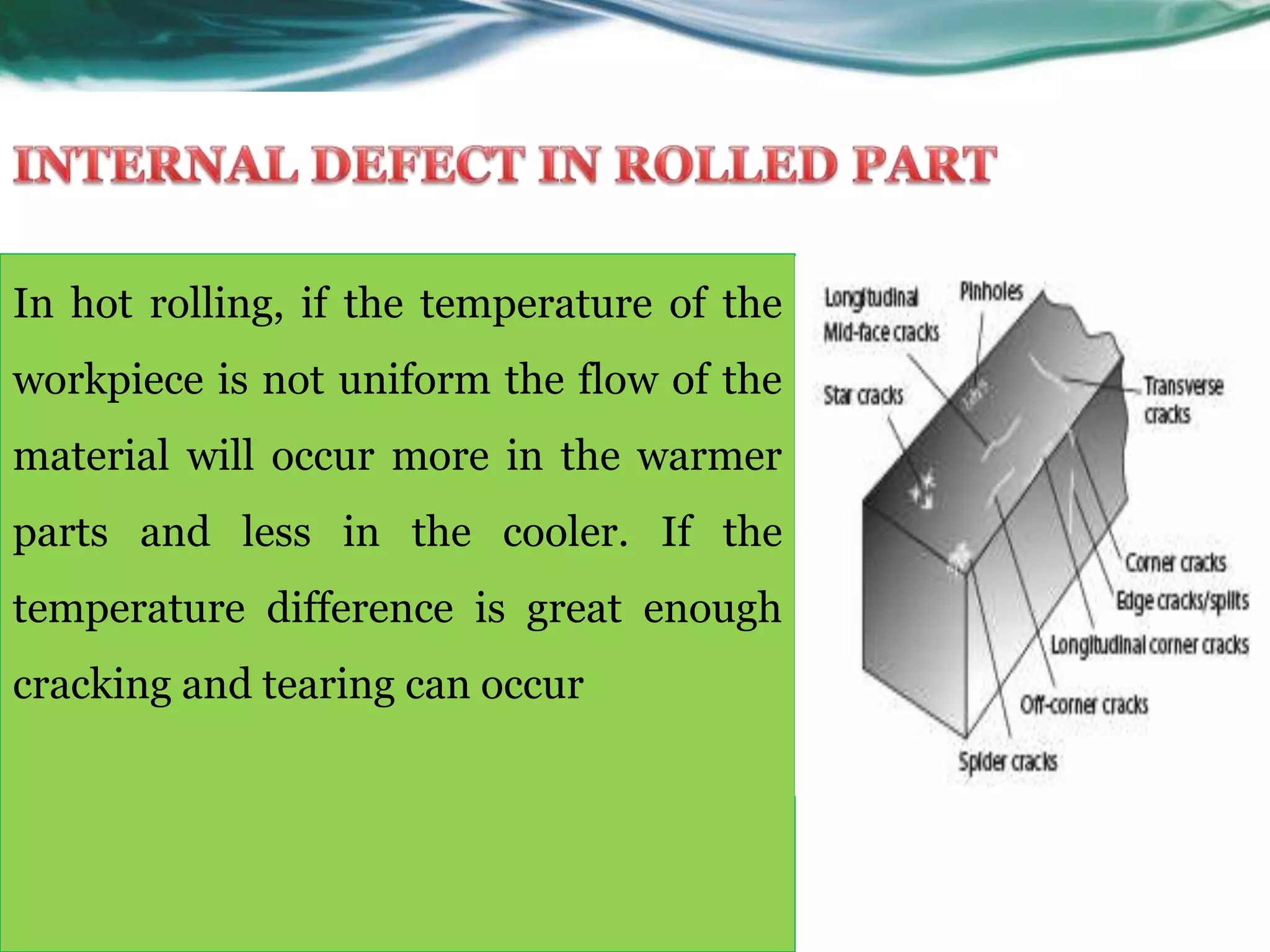 HOT ROLLING MILL - BILLETS Split ends and cracking problem | PPTX