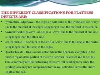 HOT ROLLING MILL - BILLETS Split ends and cracking problem | PPTX