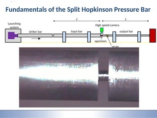 Split Hopkinson Pressure Bar in Sheet Metal | PPT