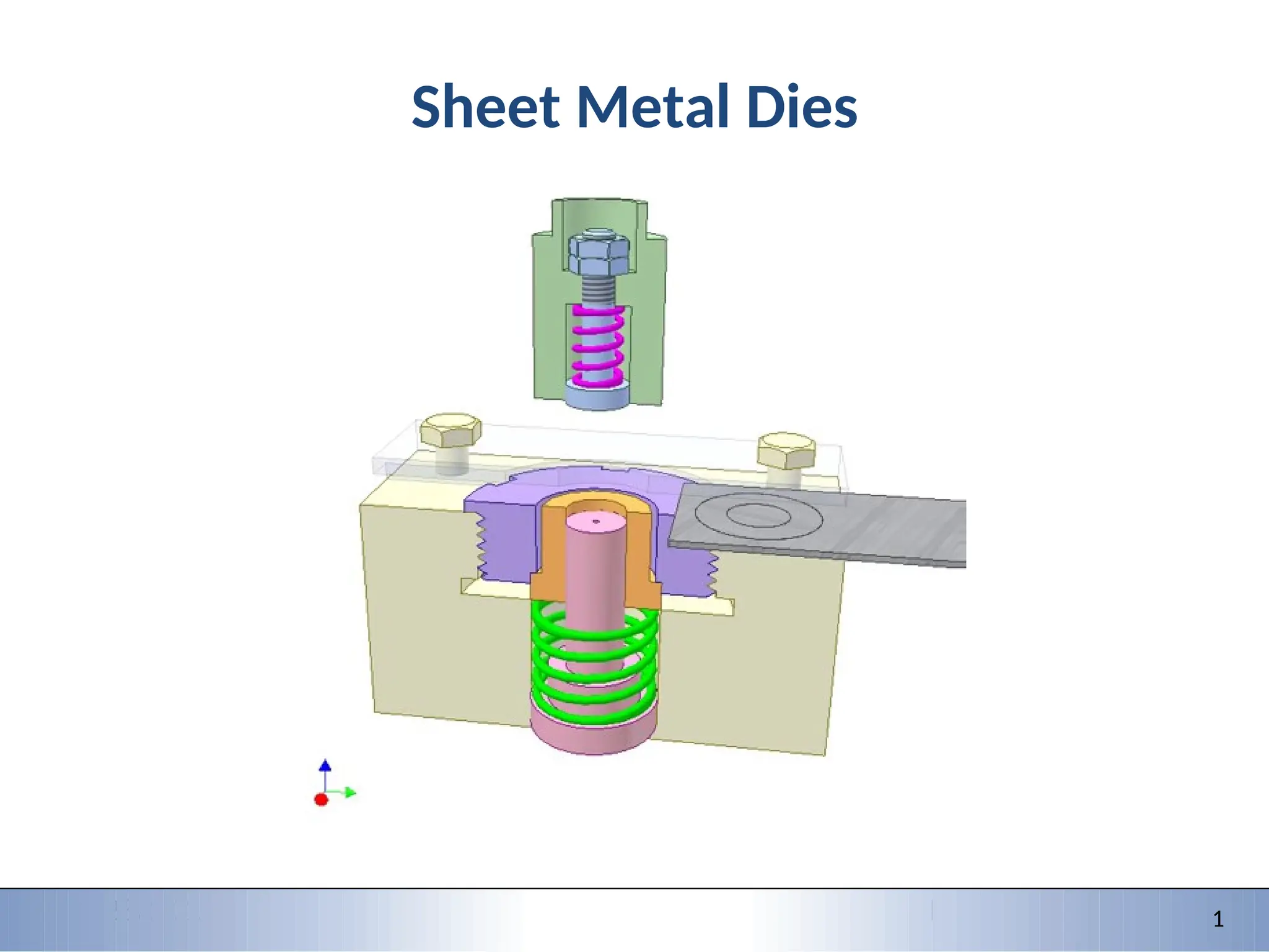 Split Hopkinson Pressure Bar in Sheet Metal Dies.ppt