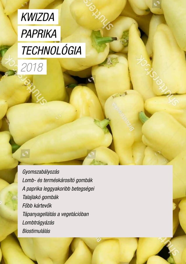 Kwizda paprika prospektus 2018 | PDF