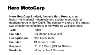 SPLIT OF HERO HONDA.pptx