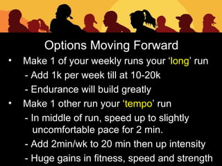 The Art of Running: Part 2 - Training Basics | PPT | Running and ...