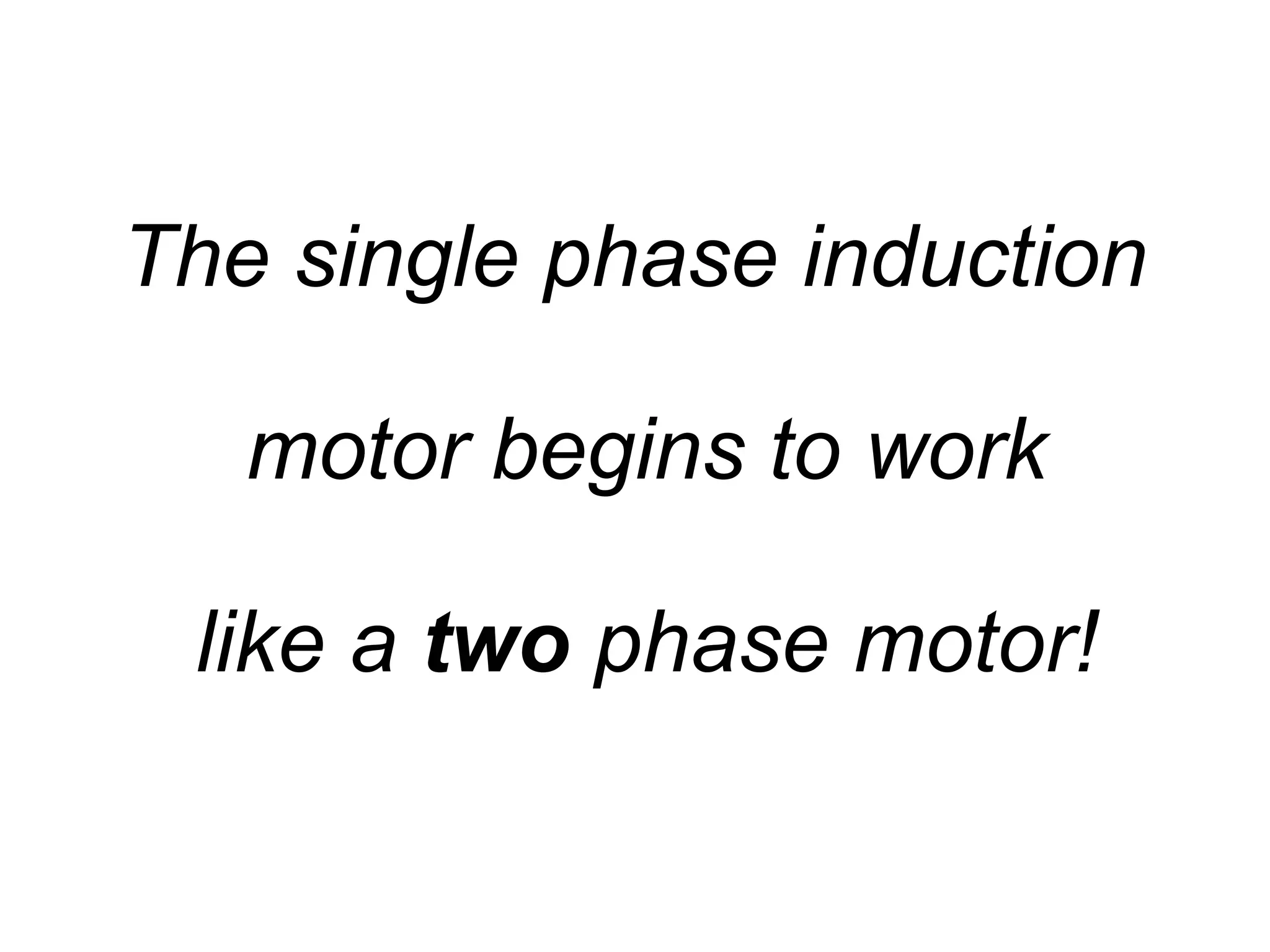 Understanding Split-phase Induction Motors | ODP