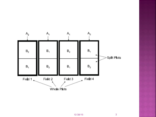 Split plot design | PPT