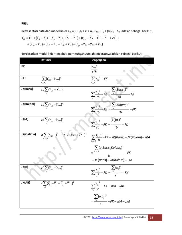 Split plot part1 | PDF
