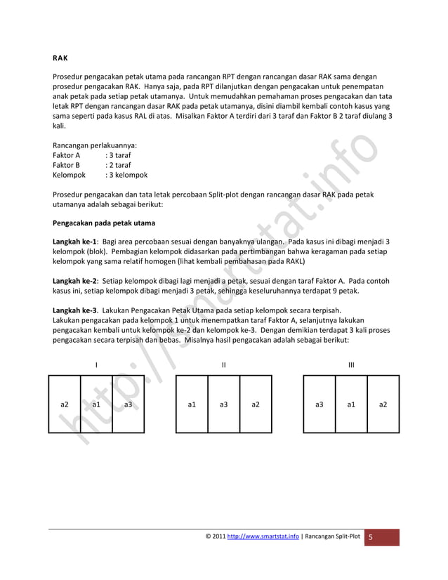 Split plot part1 | PDF
