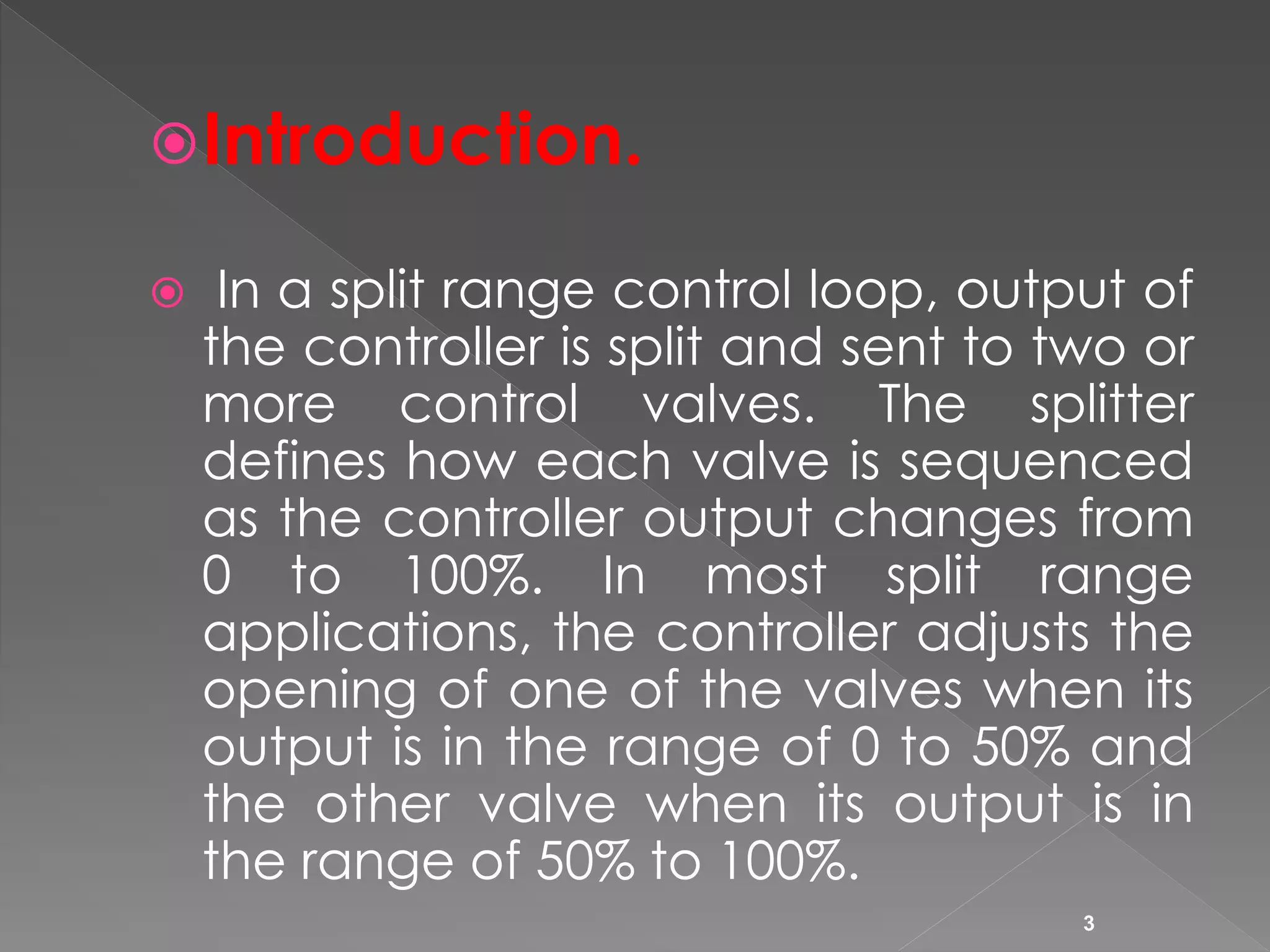 Split range control system | PPTX