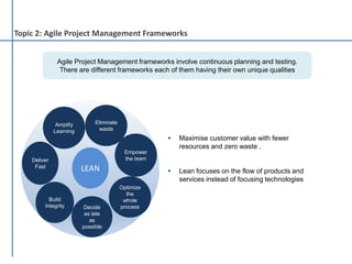 Agile Project Management Frameworks | PPT