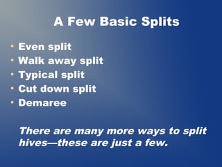 Splits march 2016 | PPT