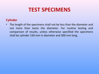 Split tensile strength in concrete | PPT