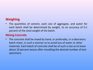 Split tensile strength in concrete | PPT
