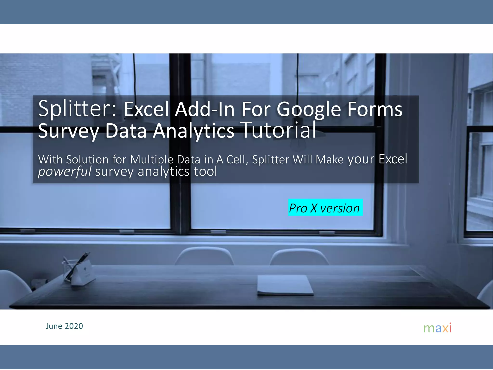 Splitter Pro X version Tutorial June 2020 English | PDF