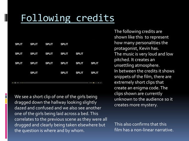 Split textual analysis | PPT