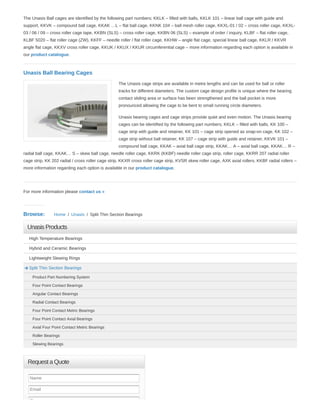 Split thin section bearings | PDF