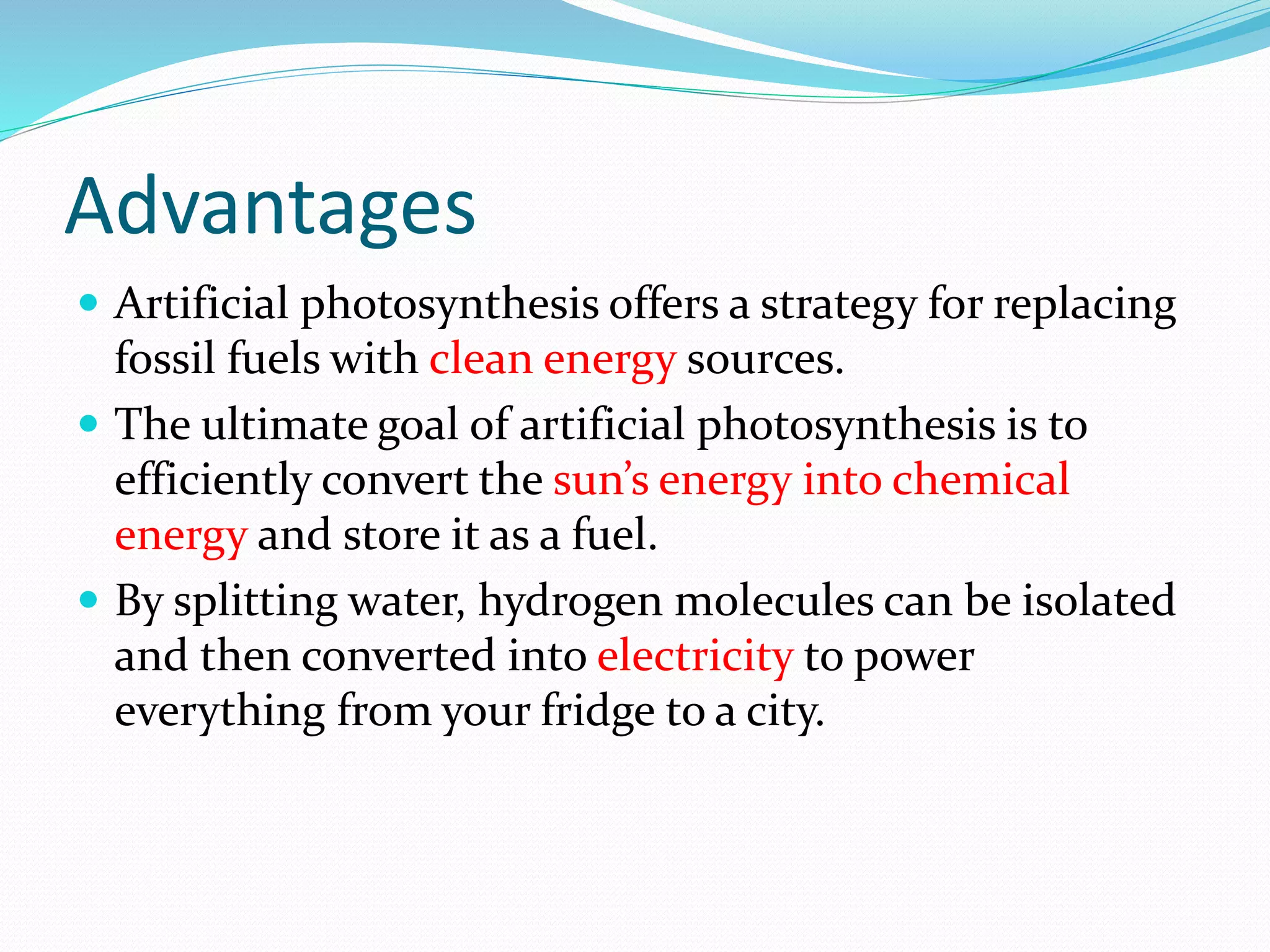 Splitting of water | PPTX