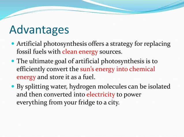 Splitting of water | PPTX | Chemistry | Science