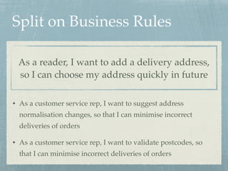 Slicing User Stories | PDF