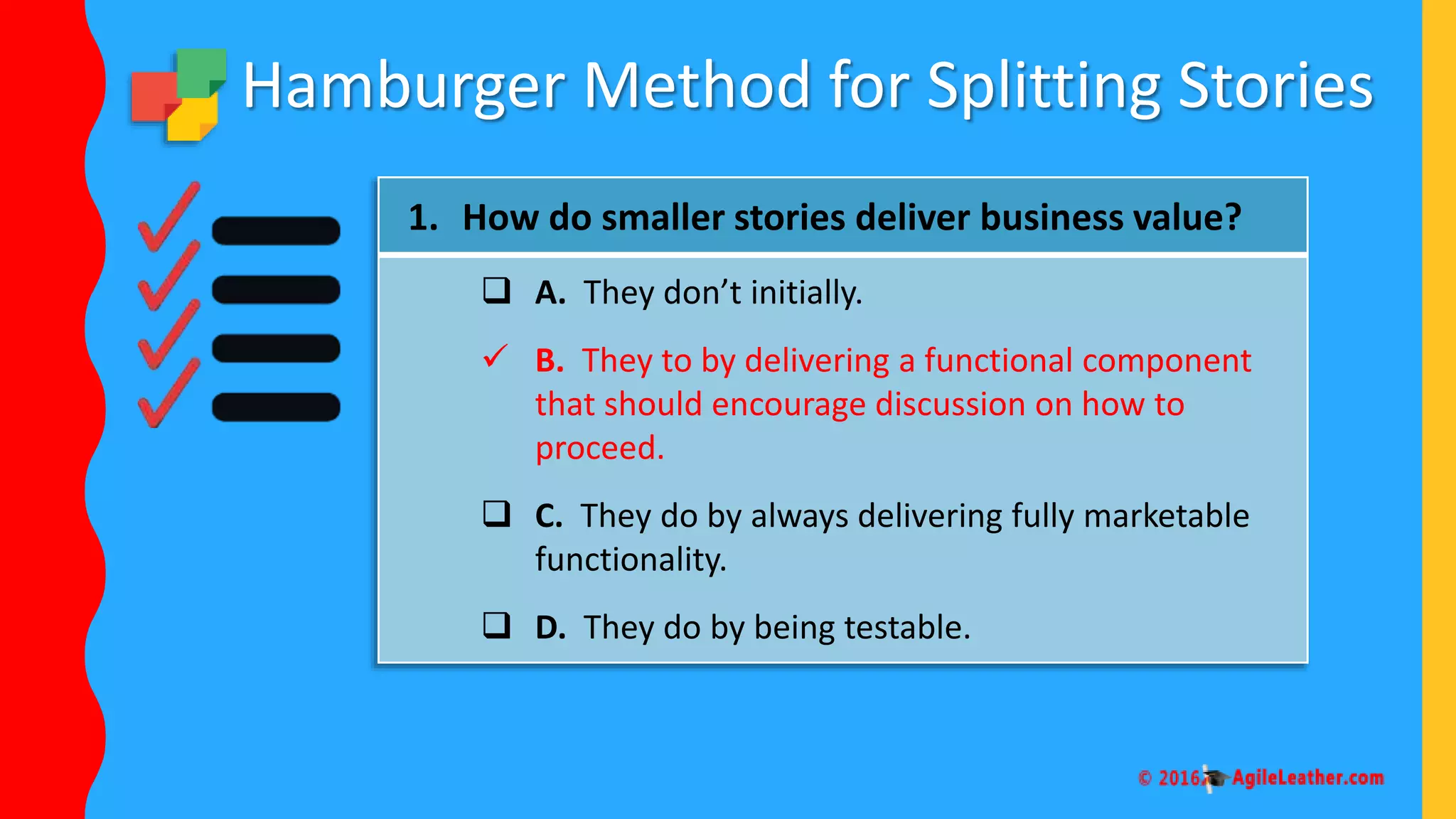 Splitting Stories with the Hamburger Method - A Simple 5 Step Process ...