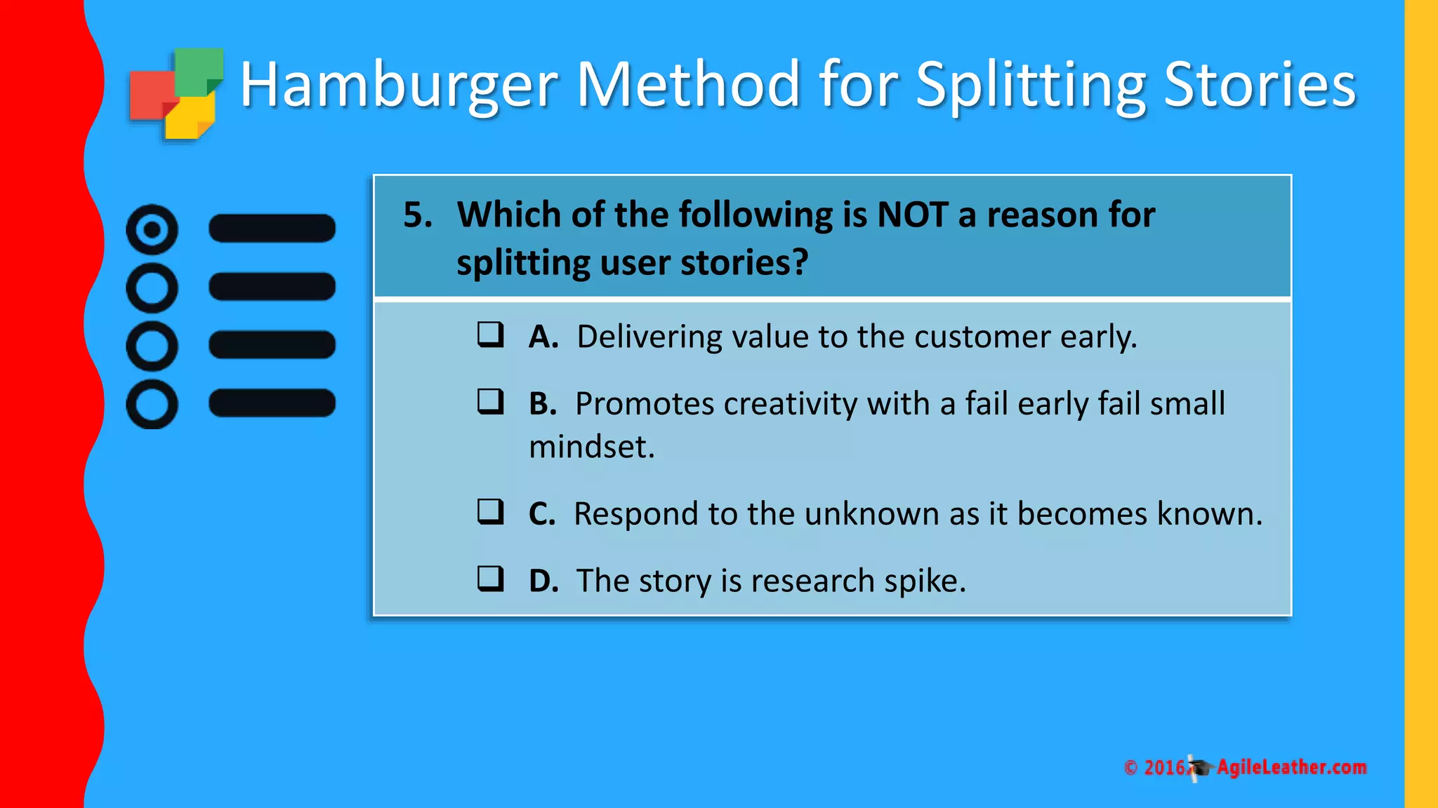 Splitting Stories with the Hamburger Method - A Simple 5 Step Process ...