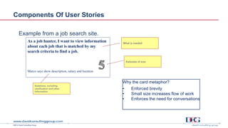 Splitting User Stories | PPTX | Technology & Computing