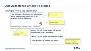 Splitting User Stories | PPTX