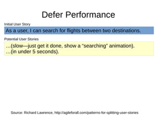 Ways to split user stories | ODP