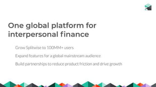 Splitwise Pitch Deck | PDF