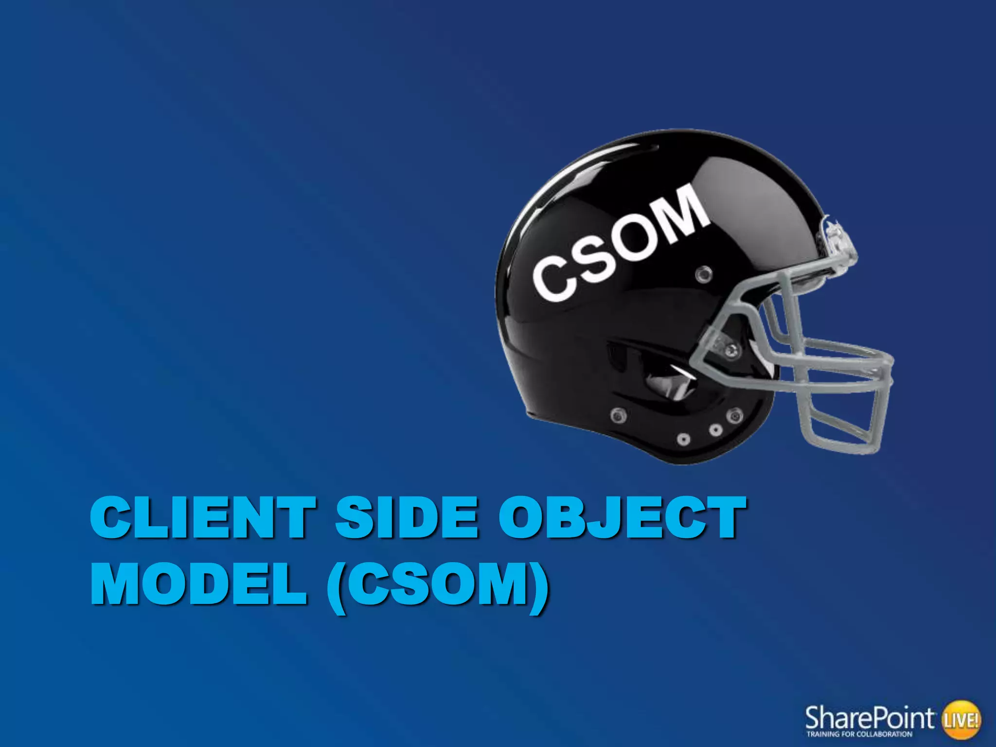 SharePoint REST vs CSOM | PPT