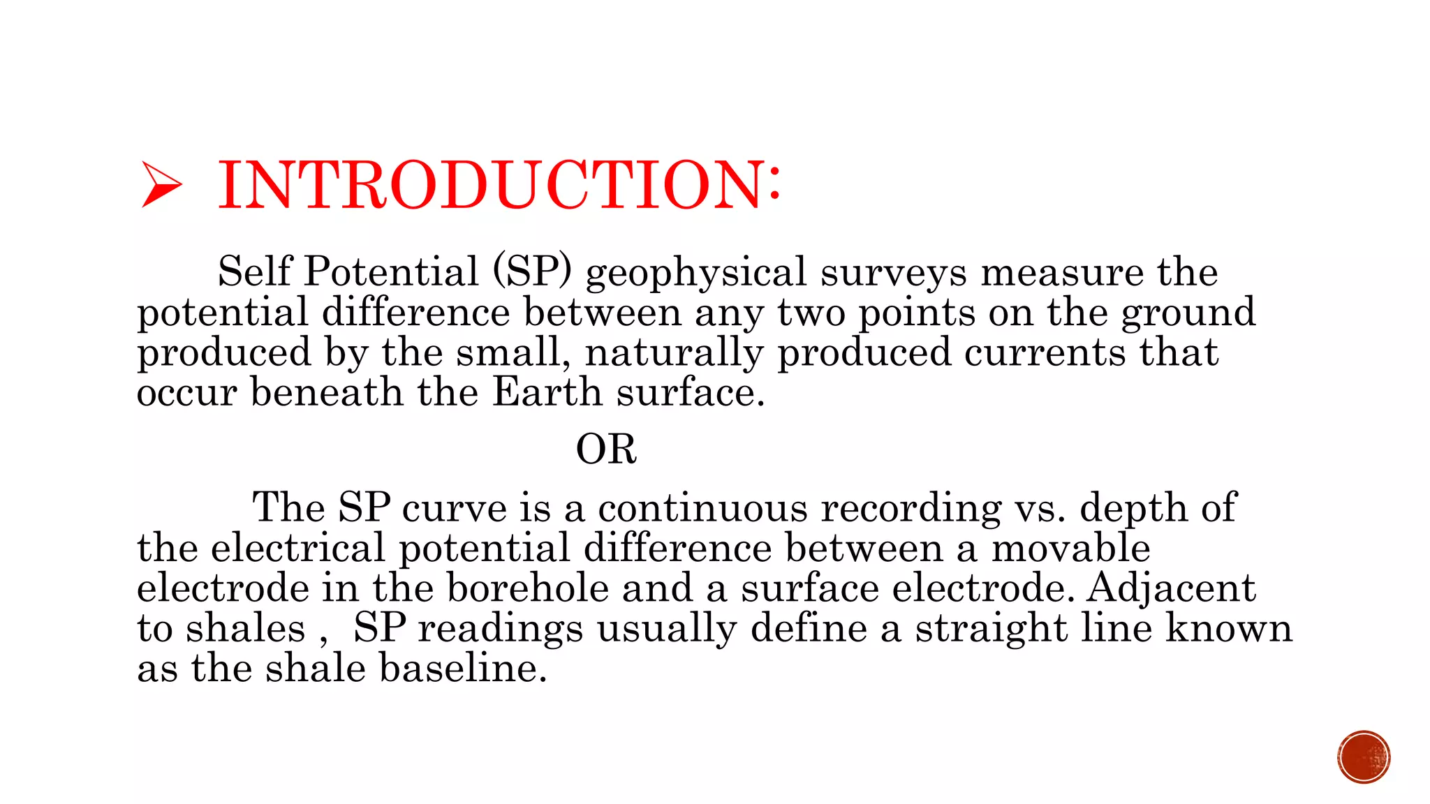 Sp log | PPTX | Geology | Science