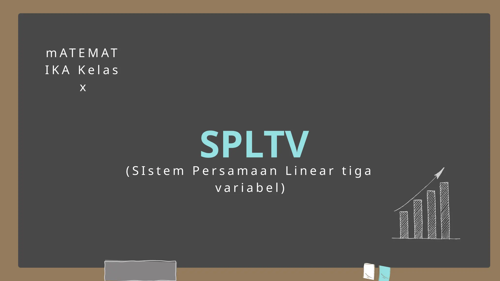 Sistem Persamaan Linear Tiga Variabel (SPLTV) | PPT