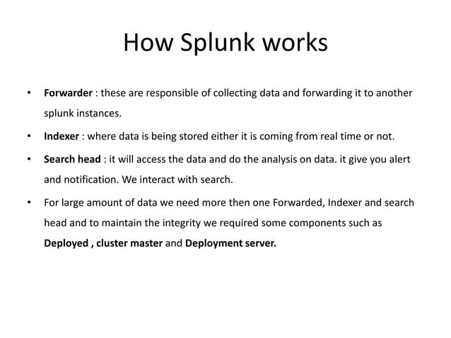 Splunk | PPTX