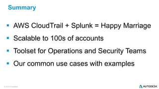 Strengthening Operations with Splunk and AWS CloudTrail | PPTX