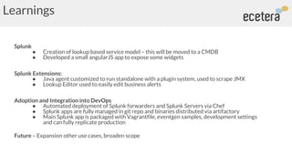 Ecetera uses Splunk to facilitate DevOps in forex | PPT