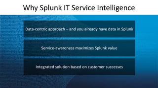 Splunk IT Service Intelligence | PPT