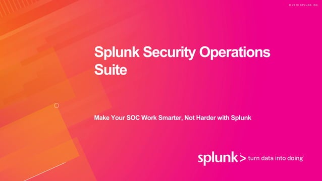 Splunk-Presentation | PDF