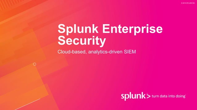 Splunk-Presentation | PDF