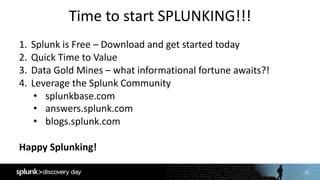 Splunk 101 | PDF
