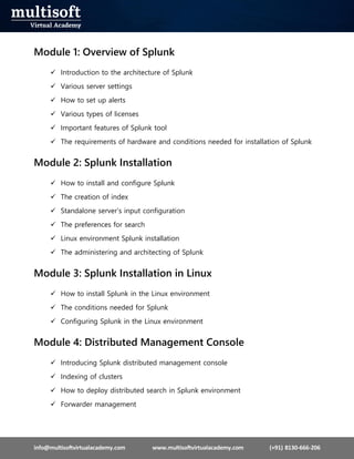 Splunk Administration Training Certification.pdf