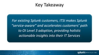 Splunk IT Service Intelligence | PPT