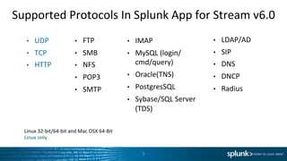 Splunk app for stream | PDF