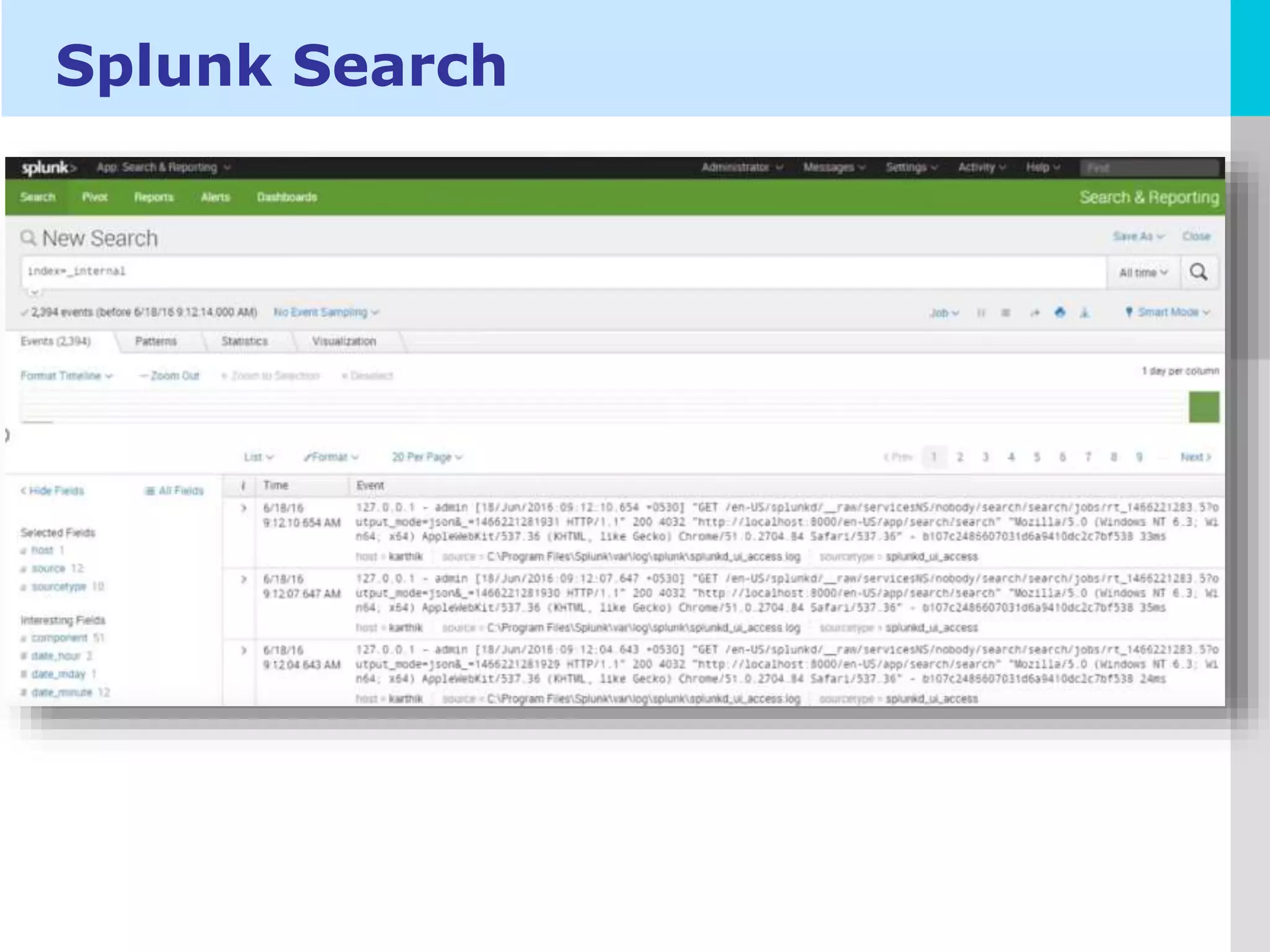 Splunk Architecture | PPTX