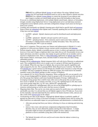 Splunk best practices | PDF