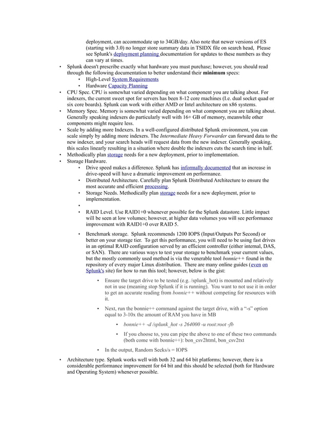 Splunk Best Practices Pdf Computer Software And Applications Computing